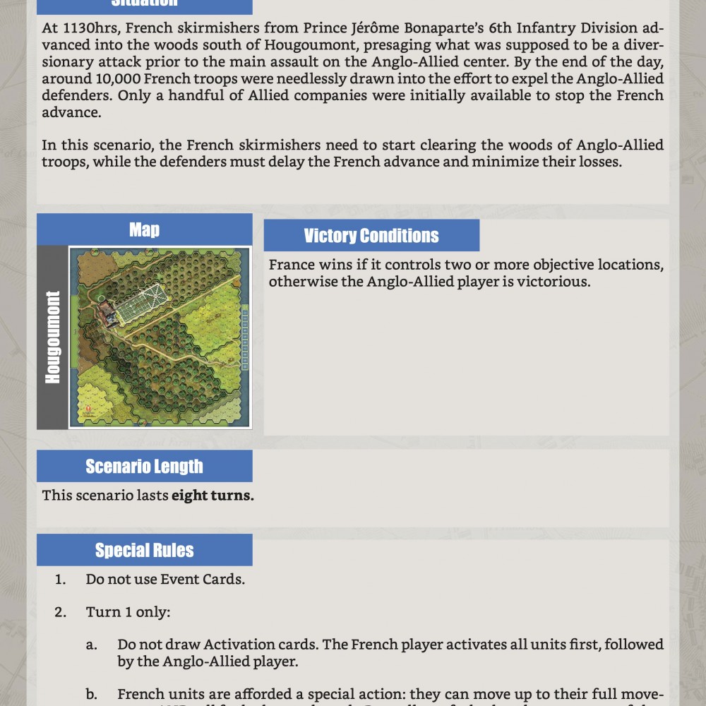 Battlefield Scenarios