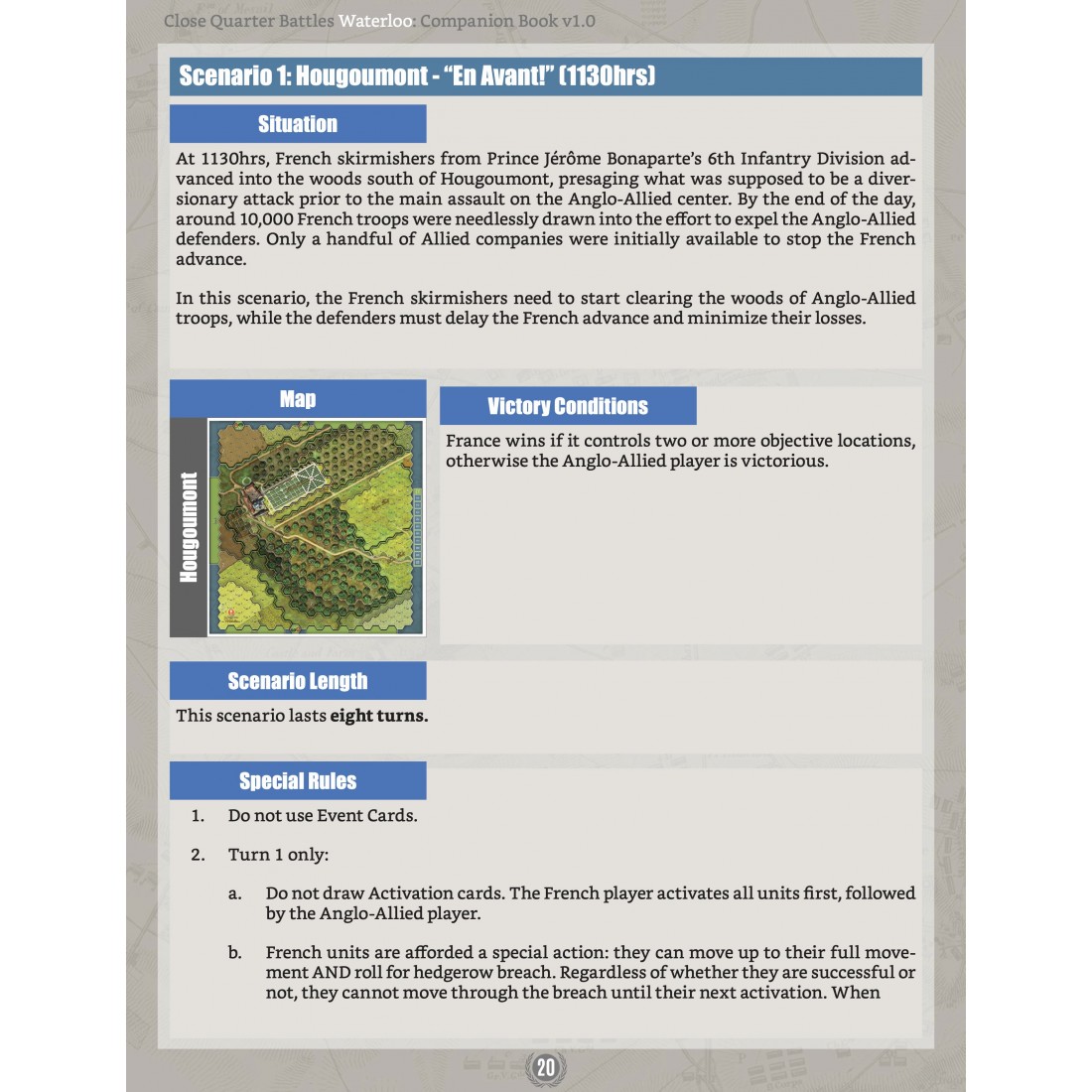 Battlefield Scenarios